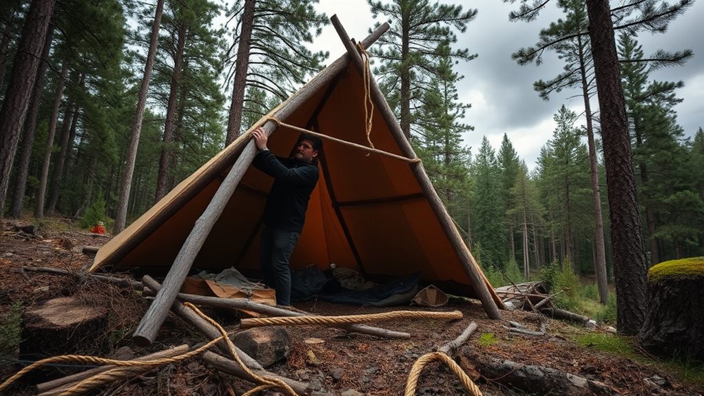 Building Survival Shelters: A Novice's Step-by-Step Guide - Wild Wood ...